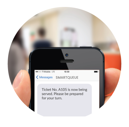 SMS Notification - Queue Management System - SMARTQUEUE
